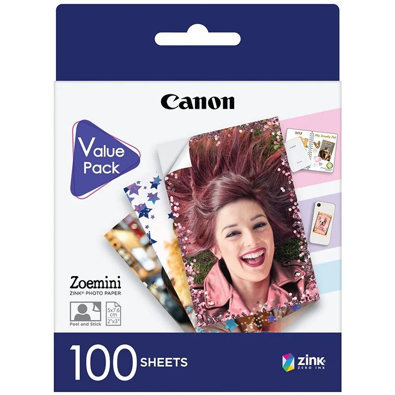 Consommable Canon pour Zoe Mini - Zink Paper ZP-2030 100 feuilles ...